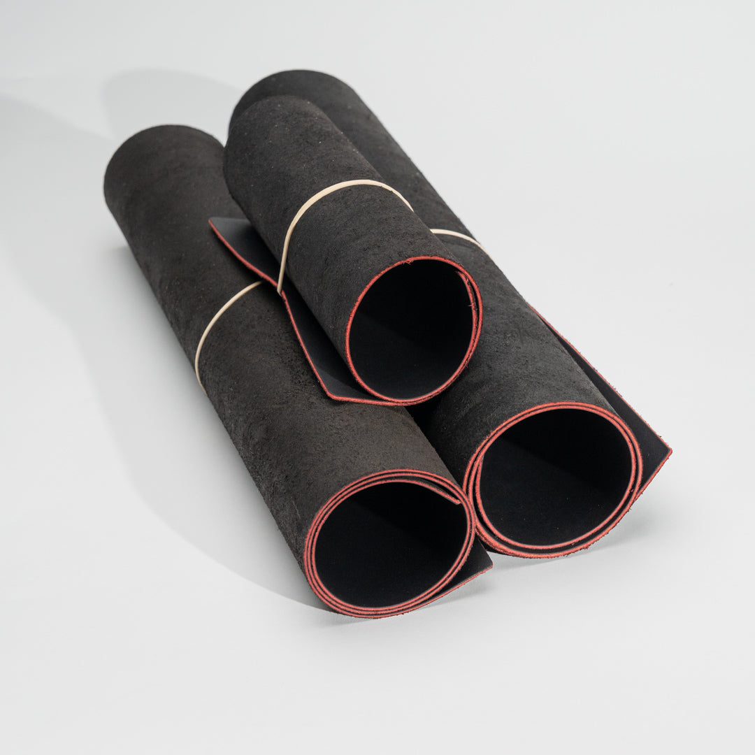 Blood Core Leather Panel – Rose Anvil