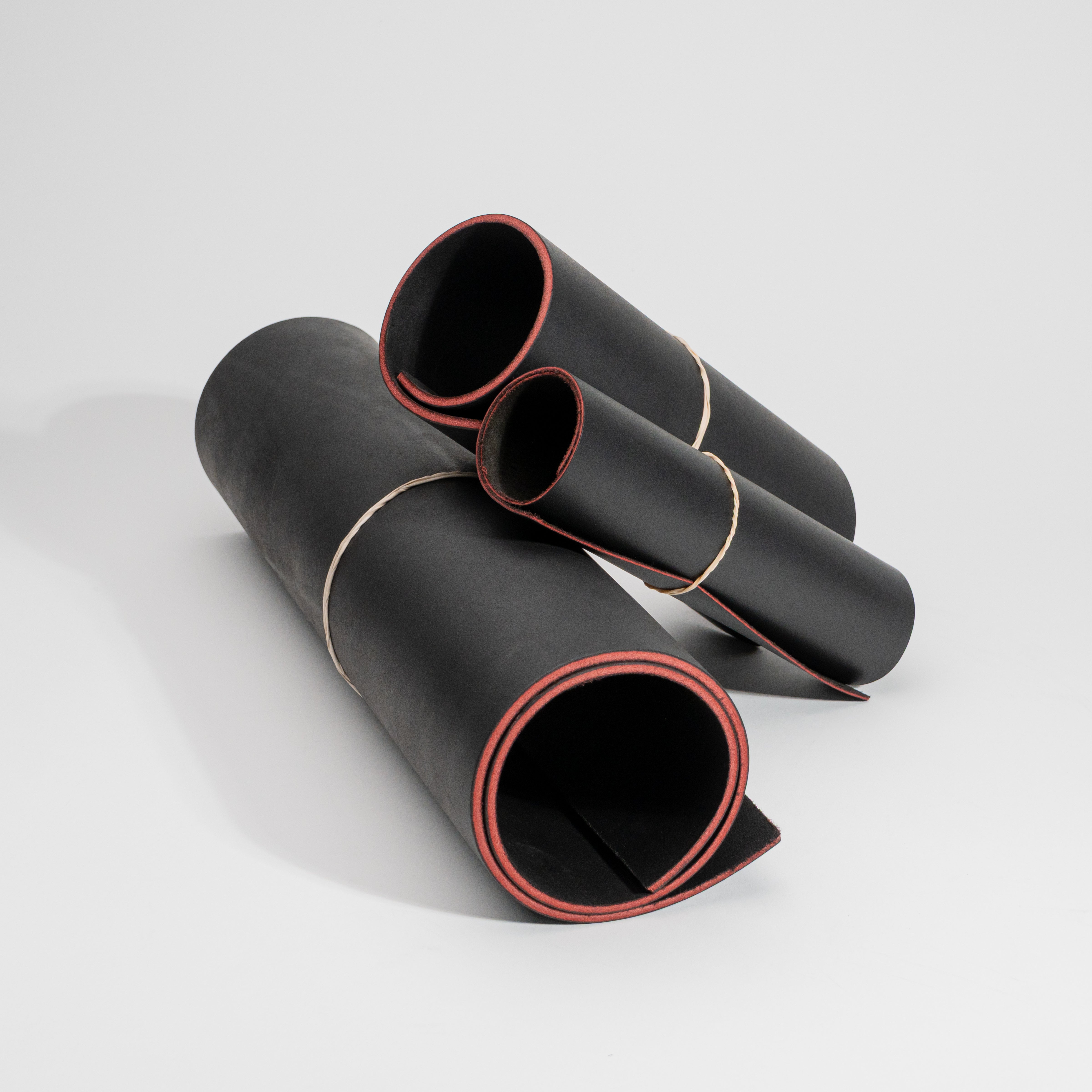 Blood Core Leather Panel – Rose Anvil