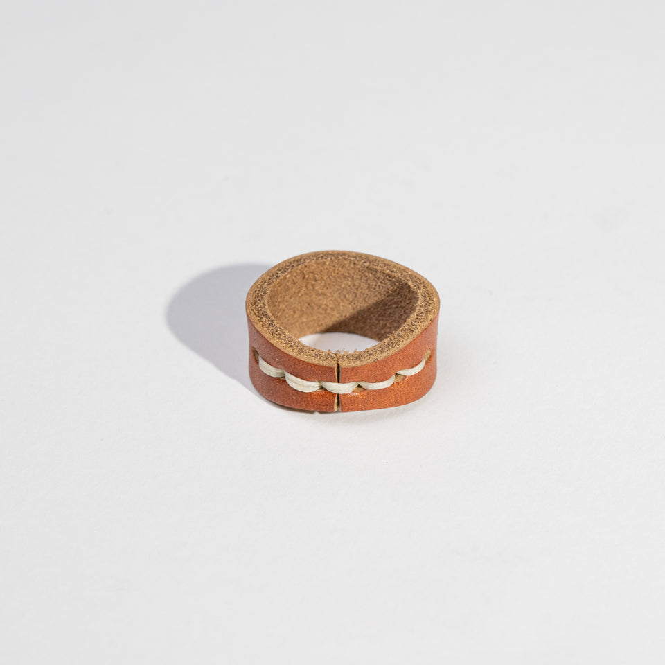 Leather Ring – Rose Anvil