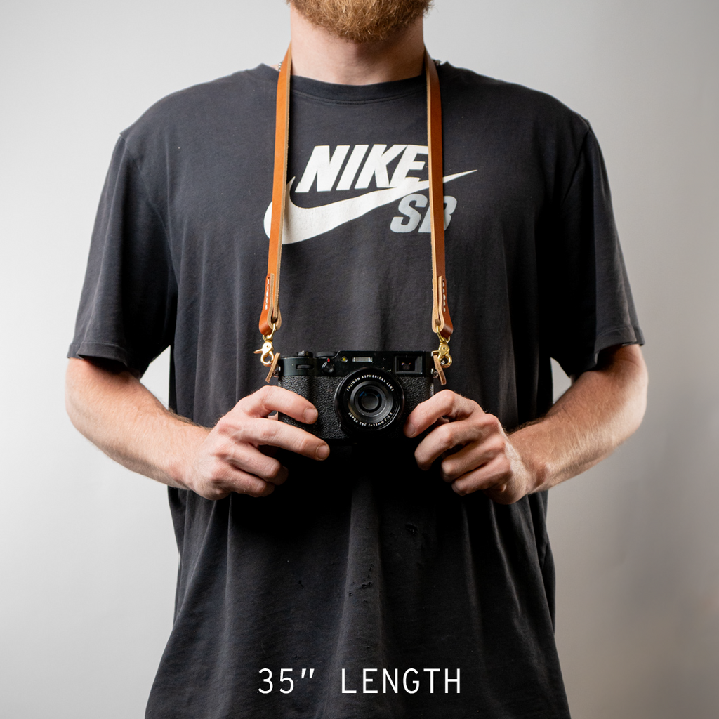 Slim Neck Strap – Rose Anvil