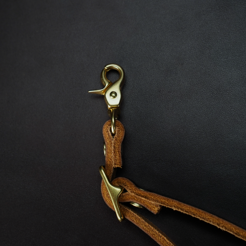 Leather Safety Strap – Rose Anvil