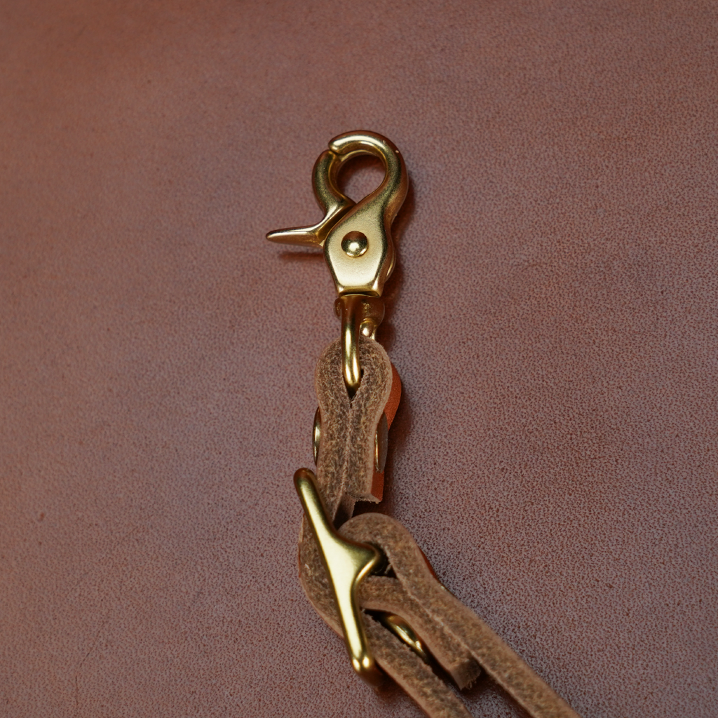 Leather Safety Strap – Rose Anvil